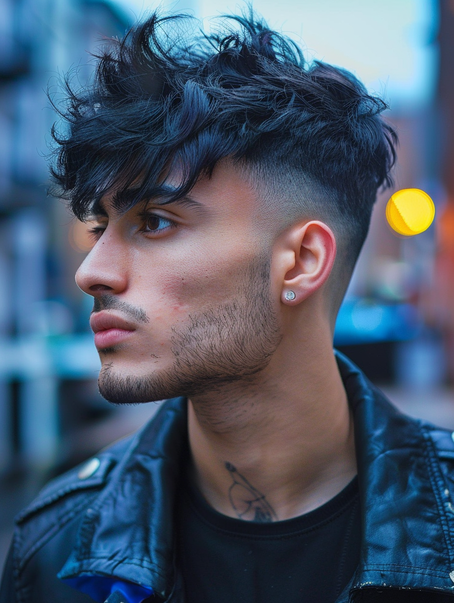 Discover 28 Bold Mens hair color blue Ideas from Sky Highlights to ...