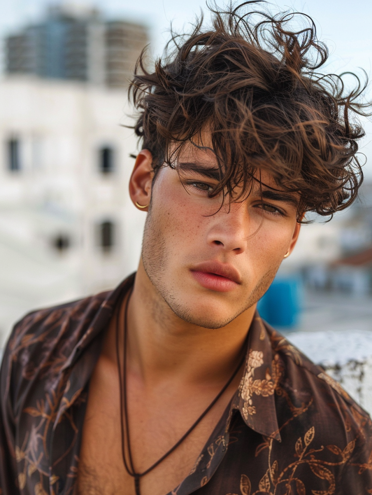 Explore 35 Unique Messy Fringe Haircut Styles for Men with Straight ...