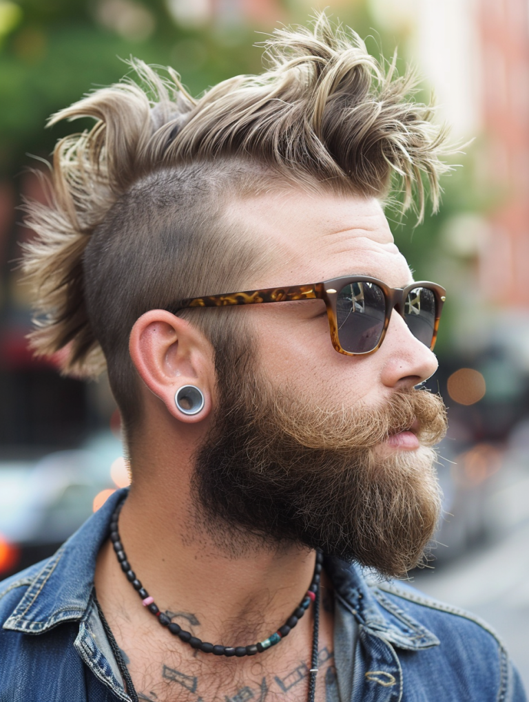 Discover 30 Unique Burst Fade Mohawk Styles for Every Hair Type and ...