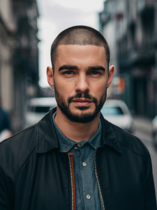 Buzz Cut with Line Up 26 Creative Cut Ideas for Men with Fade Taper ...