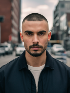 Buzz Cut with Line Up 26 Creative Cut Ideas for Men with Fade Taper ...