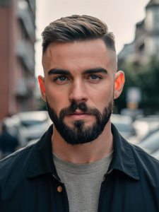 Buzz Cut with Line Up 26 Creative Cut Ideas for Men with Fade Taper ...