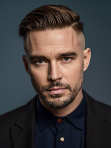 Buzz Cut with Line Up 26 Creative Cut Ideas for Men with Fade Taper ...