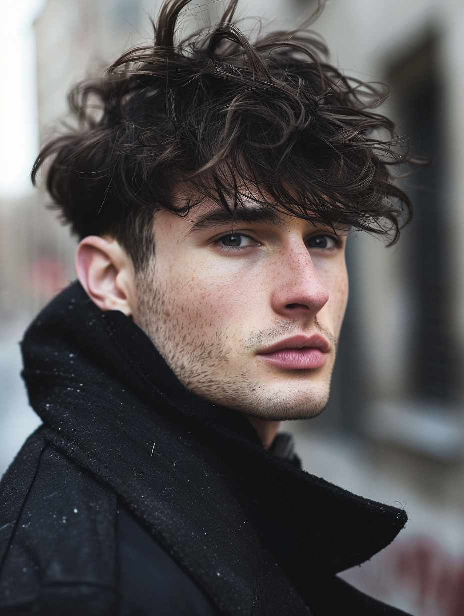 Explore 35 Unique Messy Fringe Haircut Styles for Men with Straight ...