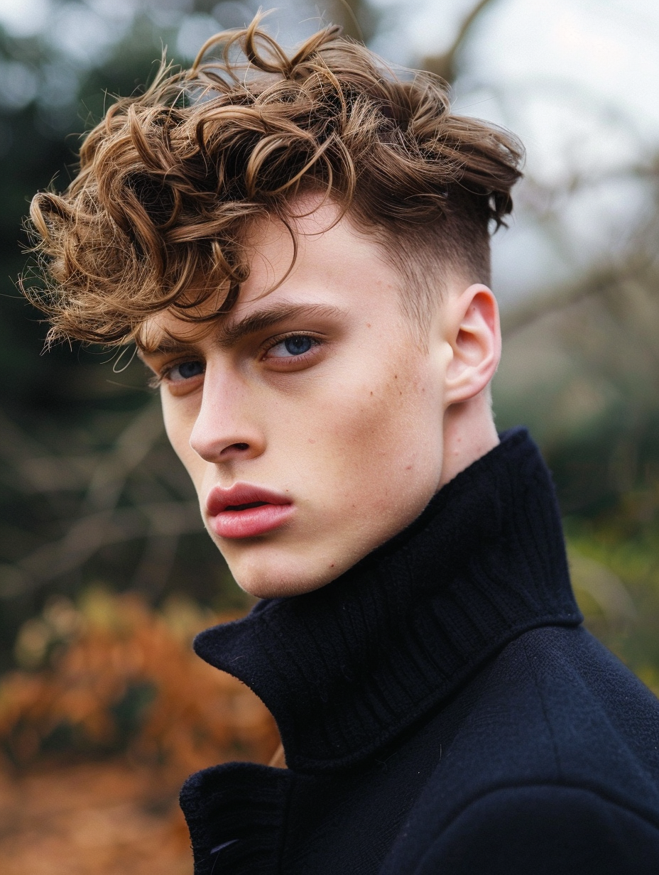 Exploring 27 Disconnected Undercut with Curls Styles for Men with High ...