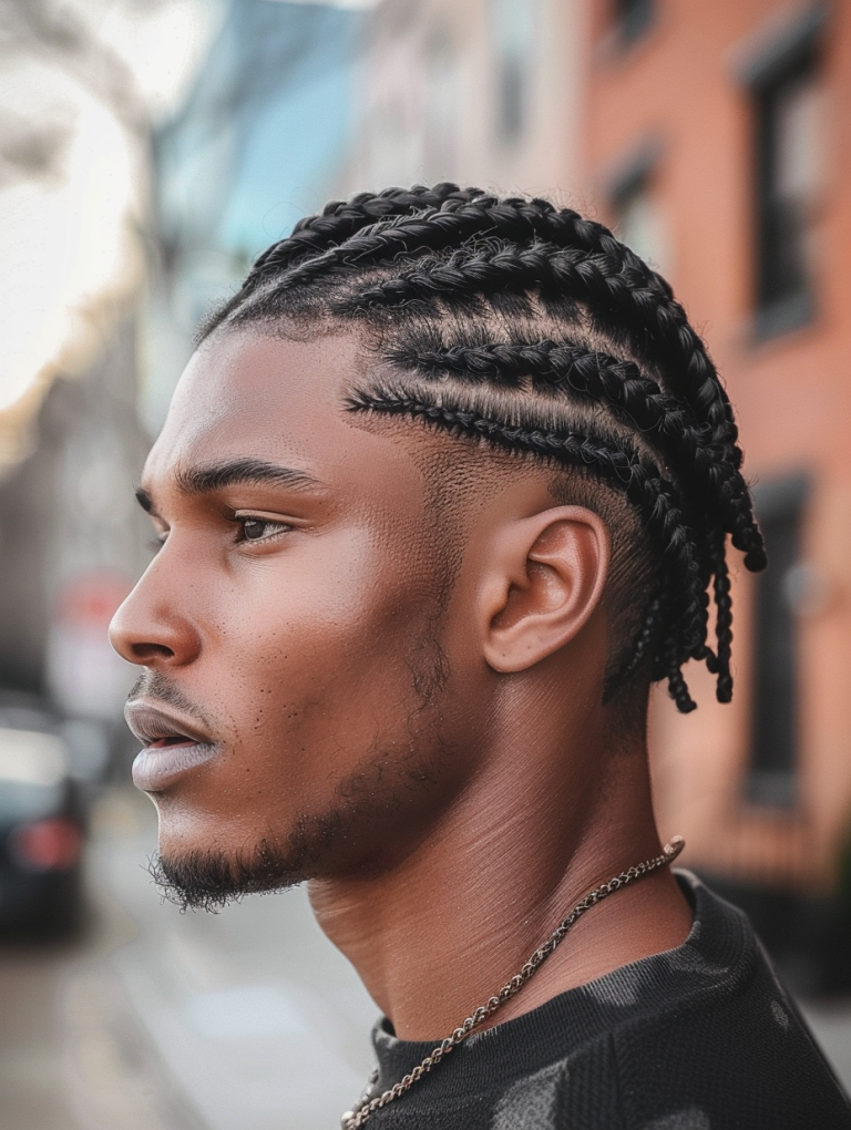 Explore 29 Diverse and Creative Black Men Cornrows Styles for All ...
