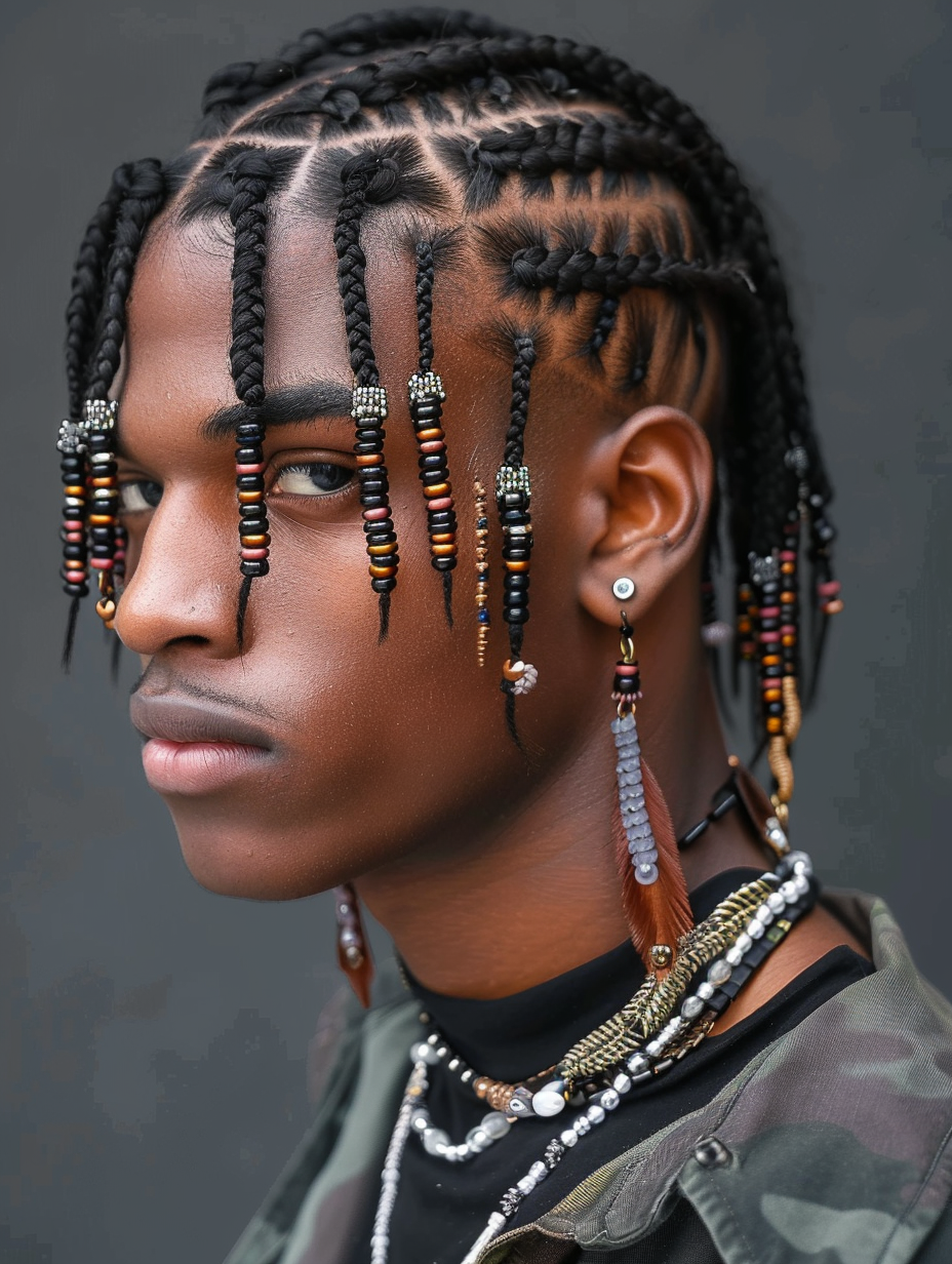Explore 29 Diverse and Creative Black Men Cornrows Styles for All ...