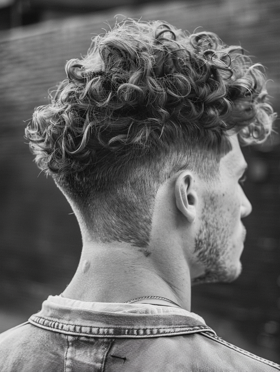 Discover 32 Unique Curly Top with Fade Hairstyles for Men: A Guide to ...