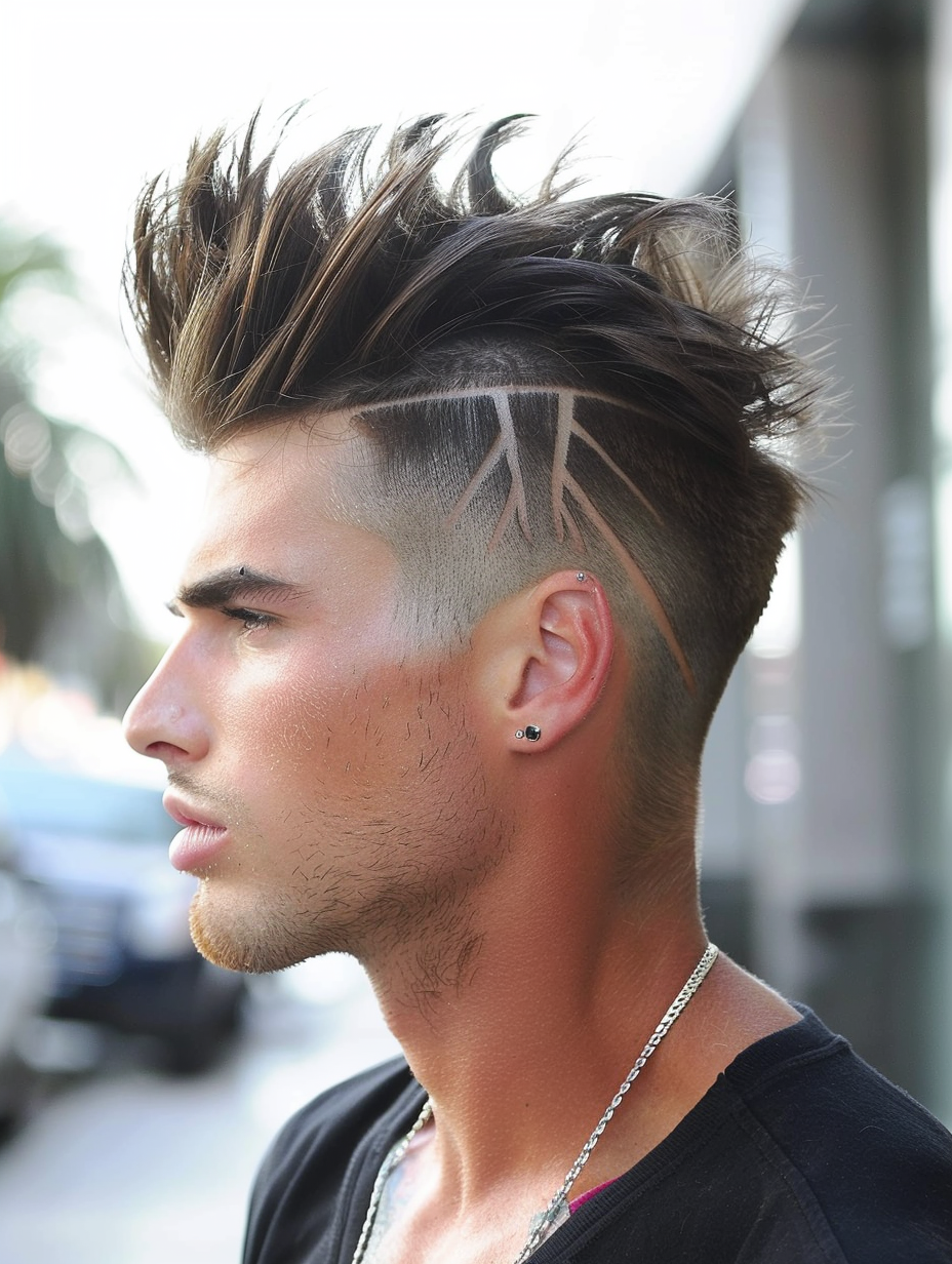 Discover 30 Unique Burst Fade Mohawk Styles for Every Hair Type and ...