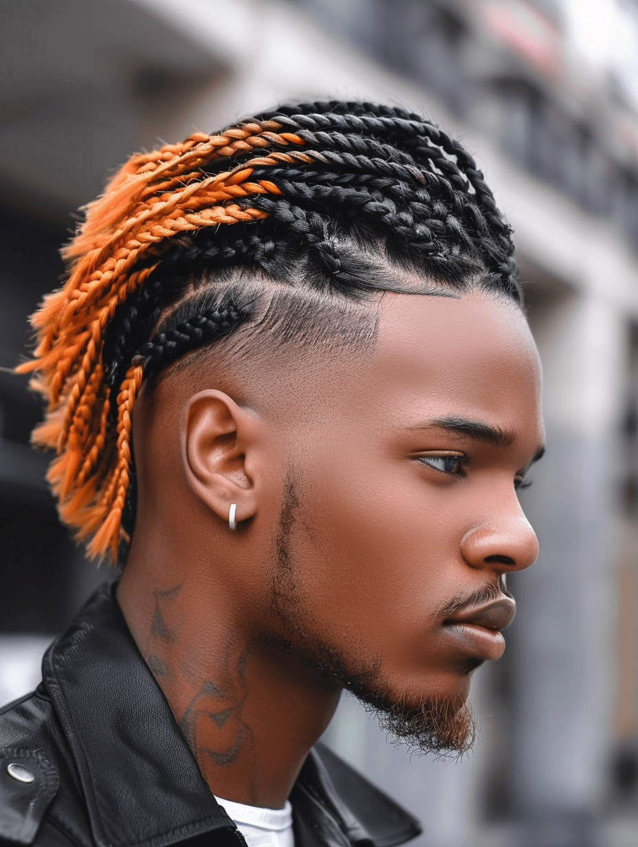 Explore 29 Diverse and Creative Black Men Cornrows Styles for All ...
