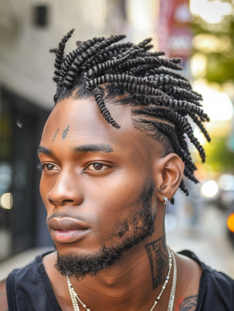 Explore 29 Diverse and Creative Black Men Cornrows Styles for All ...