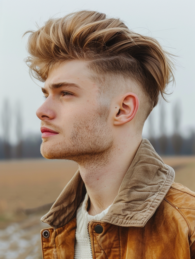 Discover 31 Diverse Side Swept Undercut for Men Styles: From Classic to ...