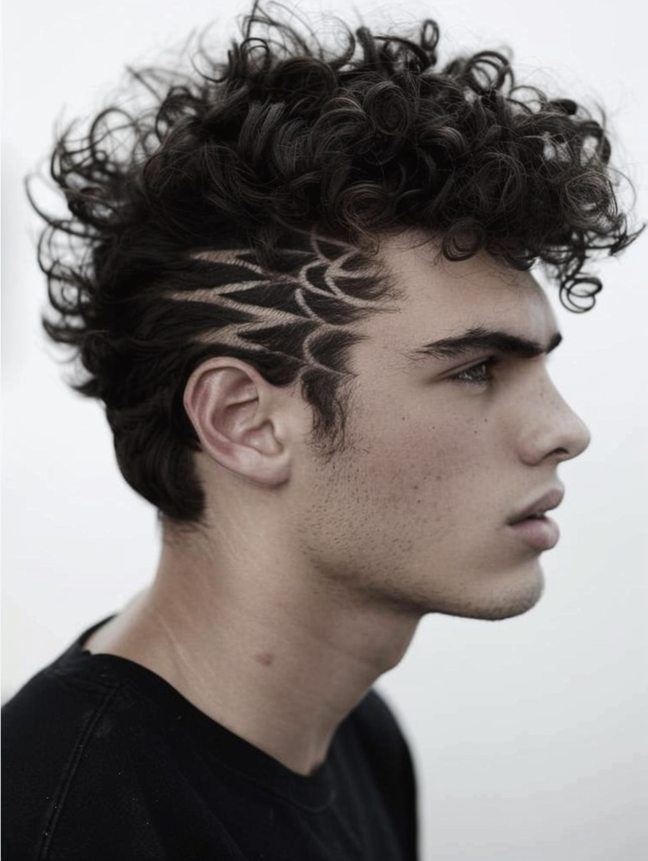 Unveiling 31 Dynamic Short Curly Fade for Men Styles for Every Face ...