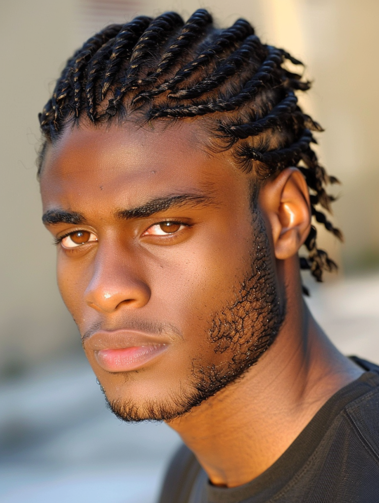Explore 29 Diverse and Creative Black Men Cornrows Styles for All ...