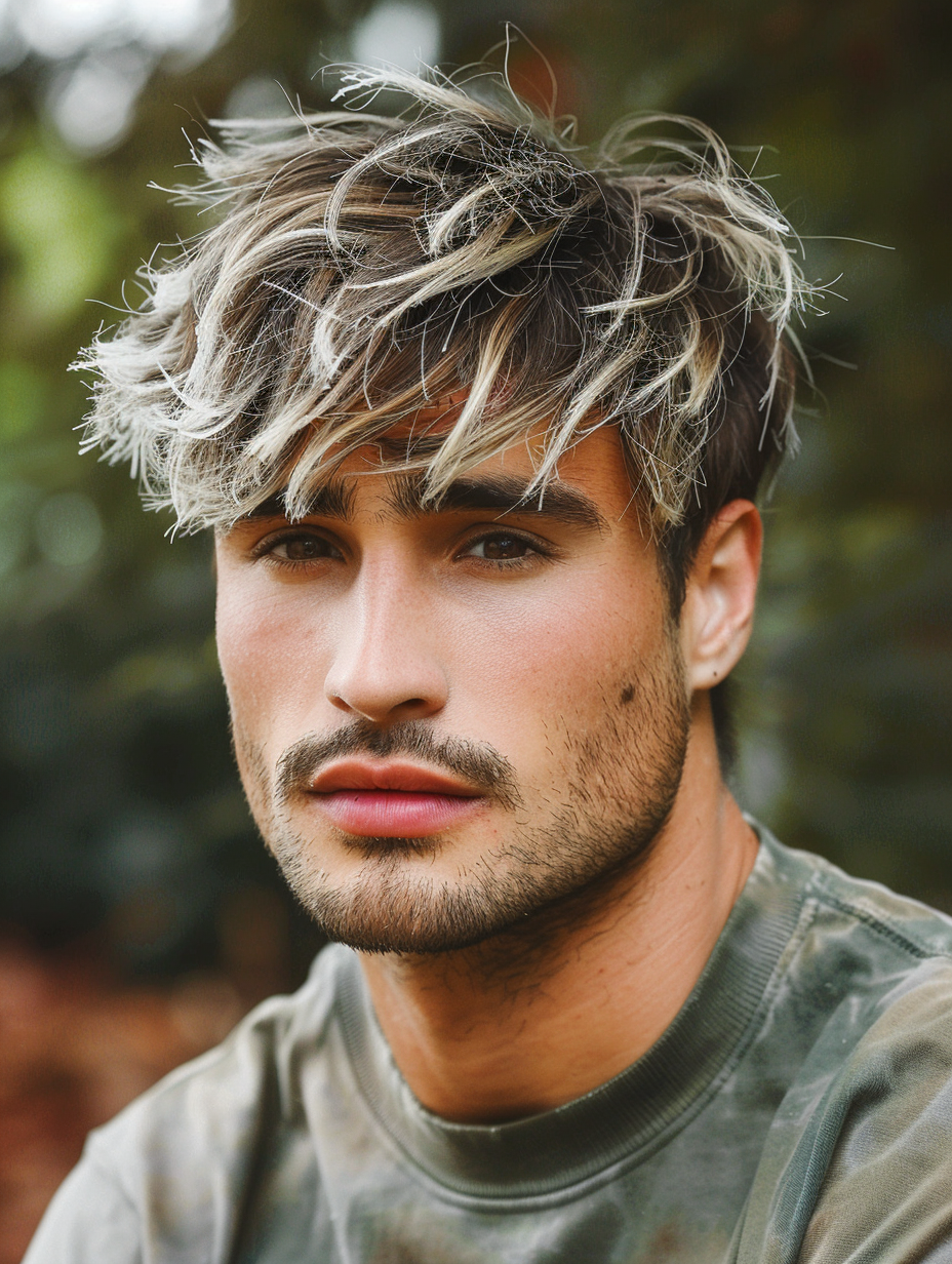 Exploring 33 Diverse White Hair Color for Men Ideas Across Silver and ...