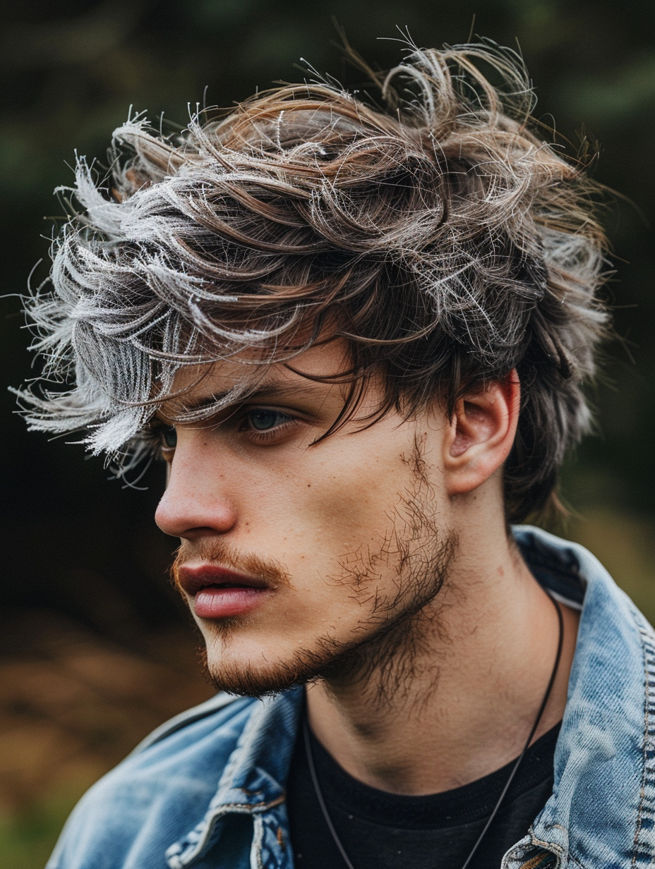Exploring 33 Diverse White Hair Color for Men Ideas Across Silver and ...