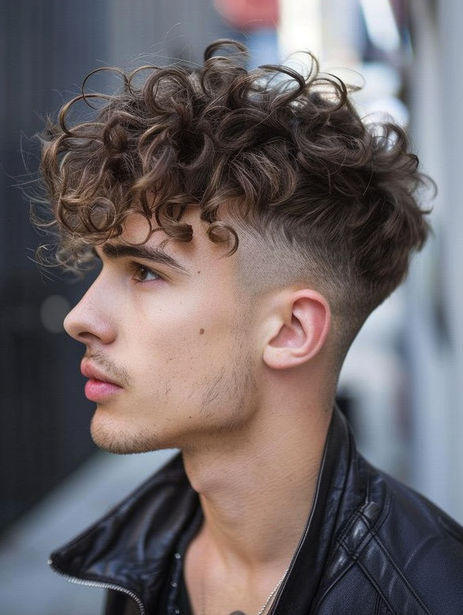 Exploring 27 Disconnected Undercut with Curls Styles for Men with High ...