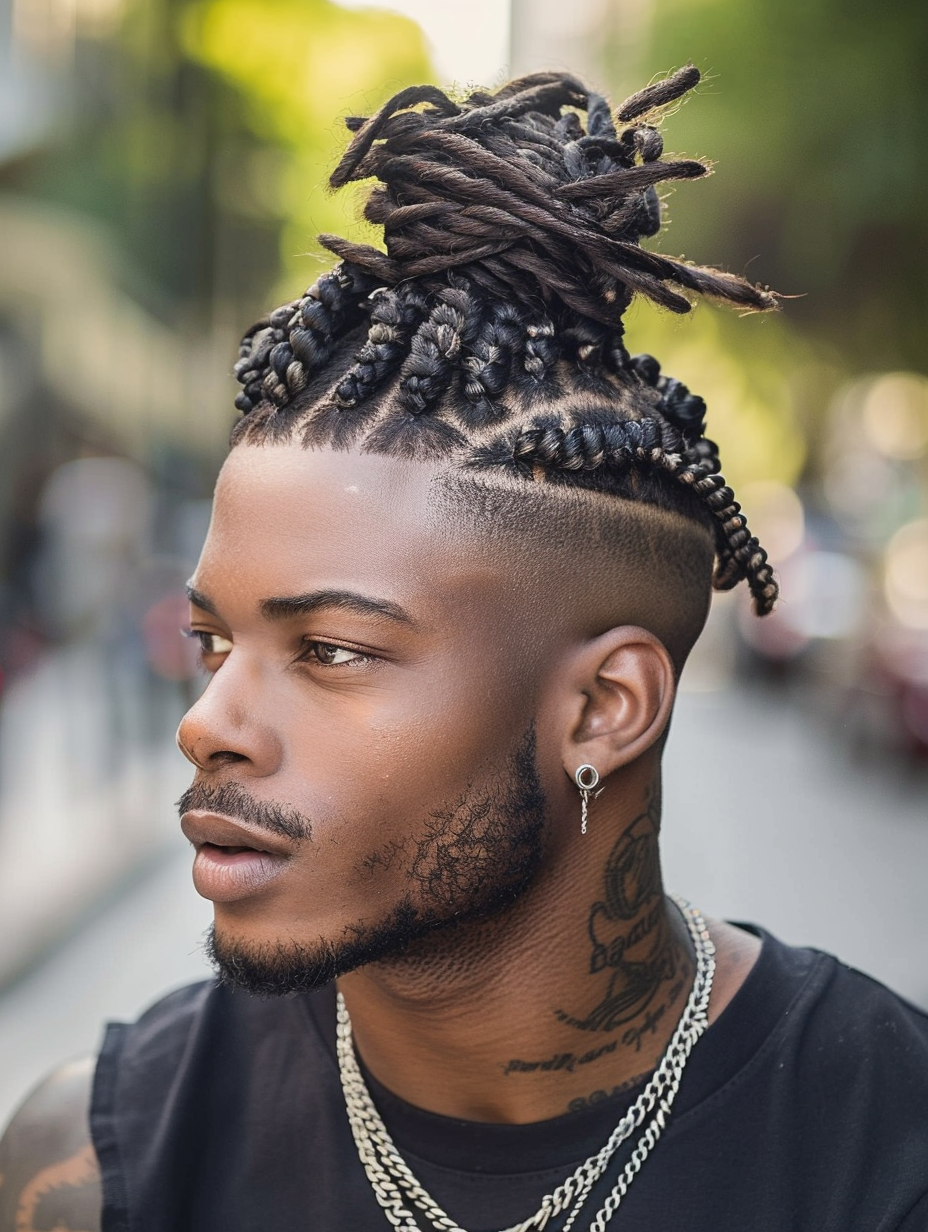 Explore 29 Diverse and Creative Black Men Cornrows Styles for All ...
