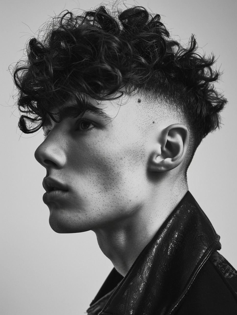 Exploring 27 Disconnected Undercut with Curls Styles for Men with High ...