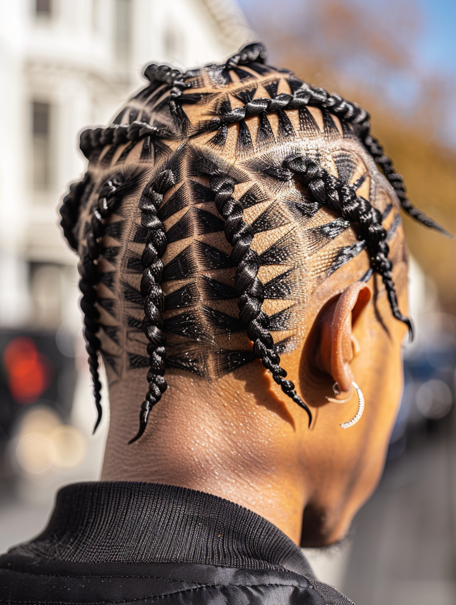 Explore 29 Diverse and Creative Black Men Cornrows Styles for All ...