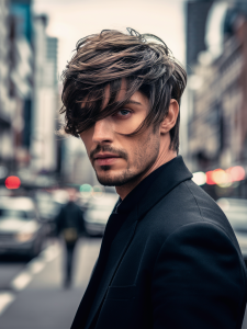 Explore 35 Unique Messy Fringe Haircut Styles for Men with Straight ...