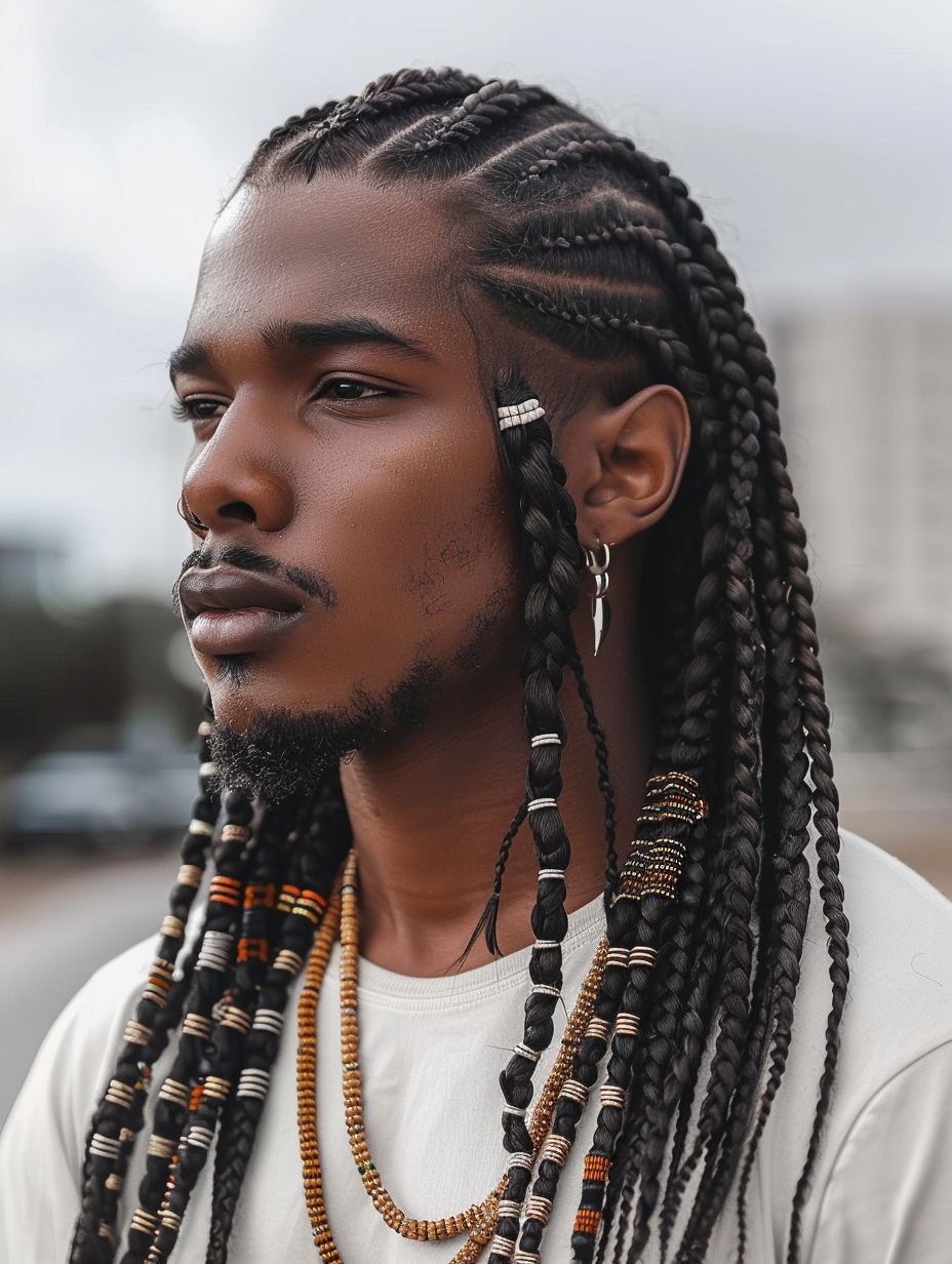Explore 29 Diverse and Creative Black Men Cornrows Styles for All ...
