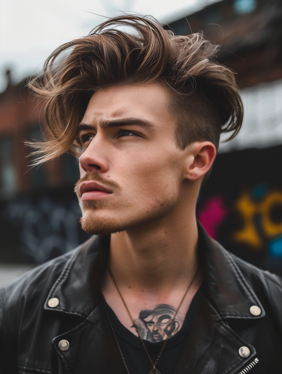 Exploring 30 Dynamic Long Top Short Sides Hairstyles for Diverse ...