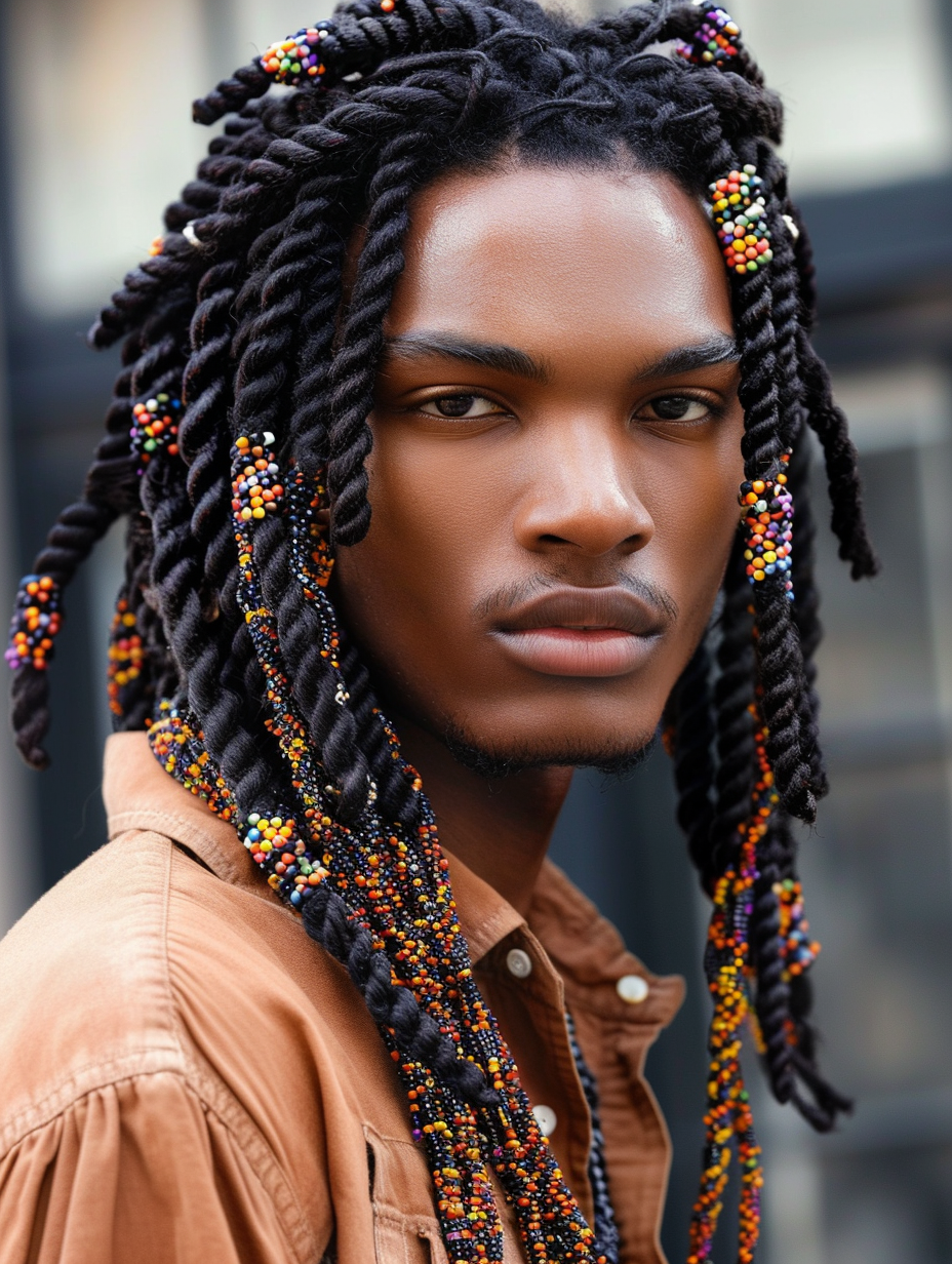 Discover 30 Diverse Twist Hair Men Styles for All Events: Curly, Fade ...