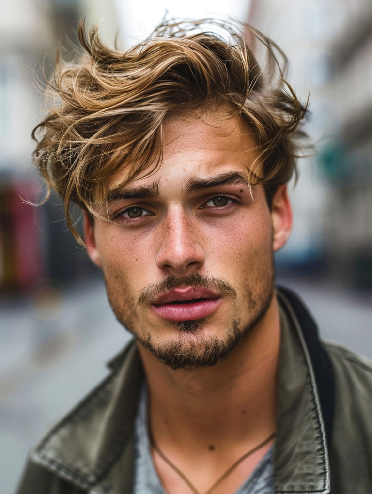 Explore 35 Unique Messy Fringe Haircut Styles for Men with Straight ...