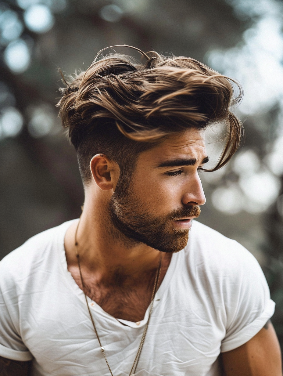 Exploring 30 Dynamic Long Top Short Sides Hairstyles for Diverse ...