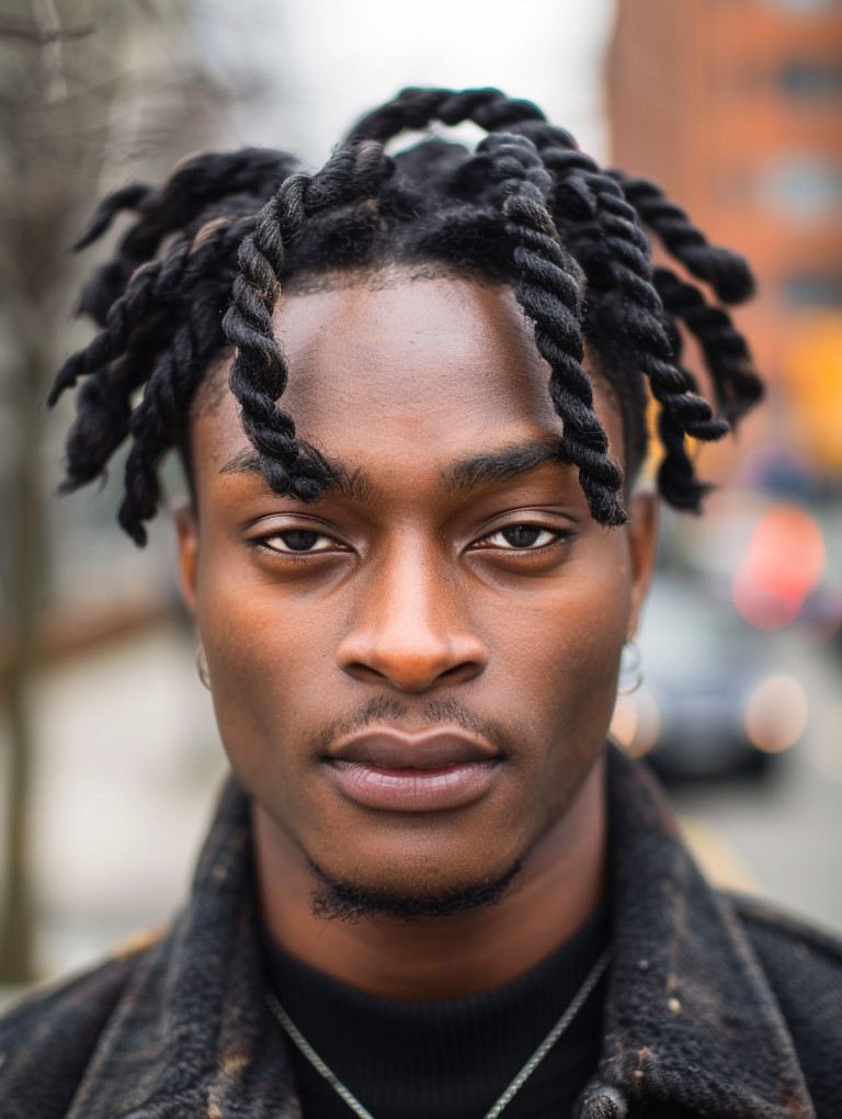 Discover 30 Diverse Twist Hair Men Styles for All Events: Curly, Fade ...