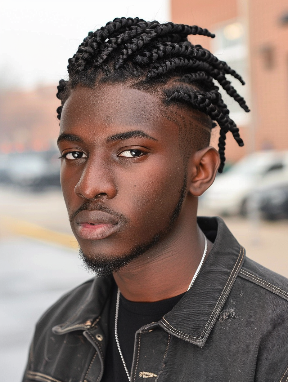Explore 29 Diverse and Creative Black Men Cornrows Styles for All ...