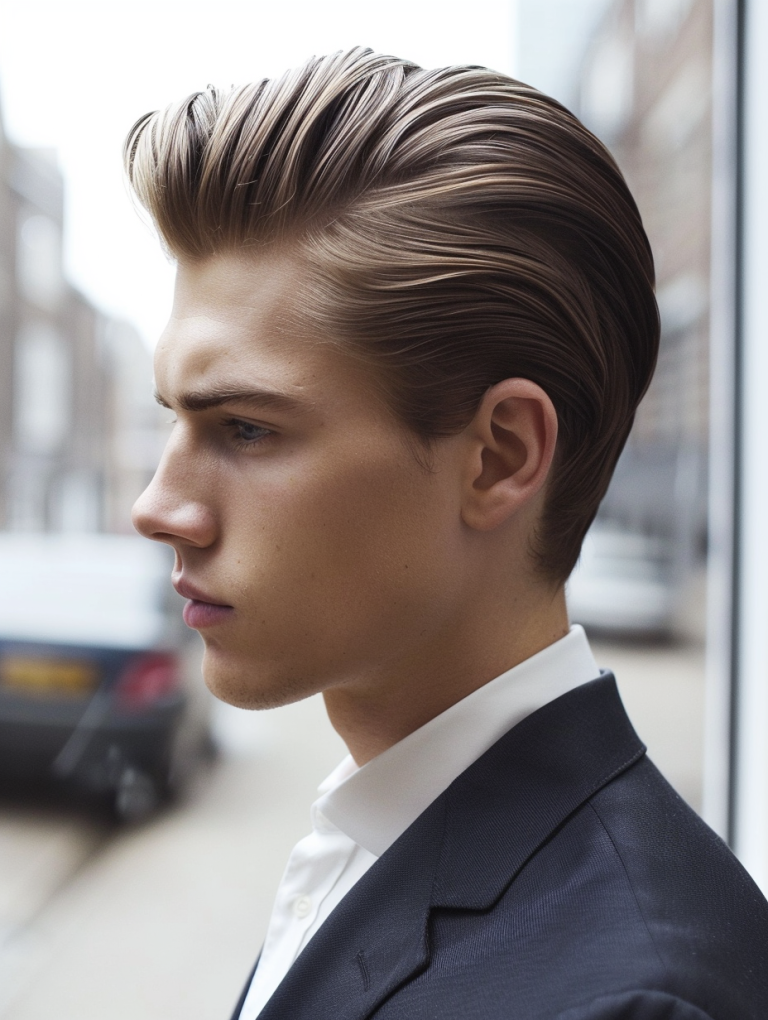 Discover 32 Unique Slicked Back Taper Fade Styles for Modern Mens ...