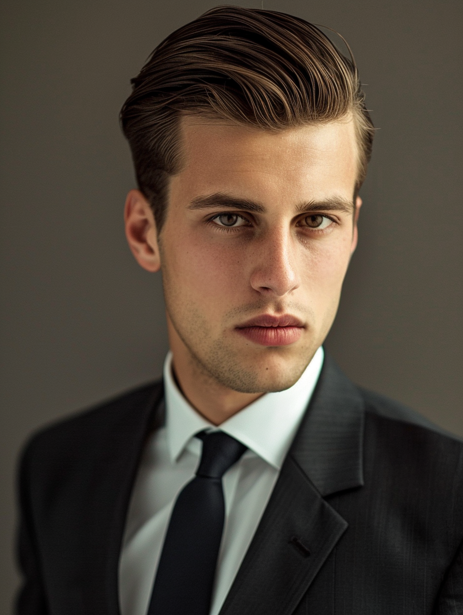 Discover 32 Unique Slicked Back Taper Fade Styles for Modern Mens ...