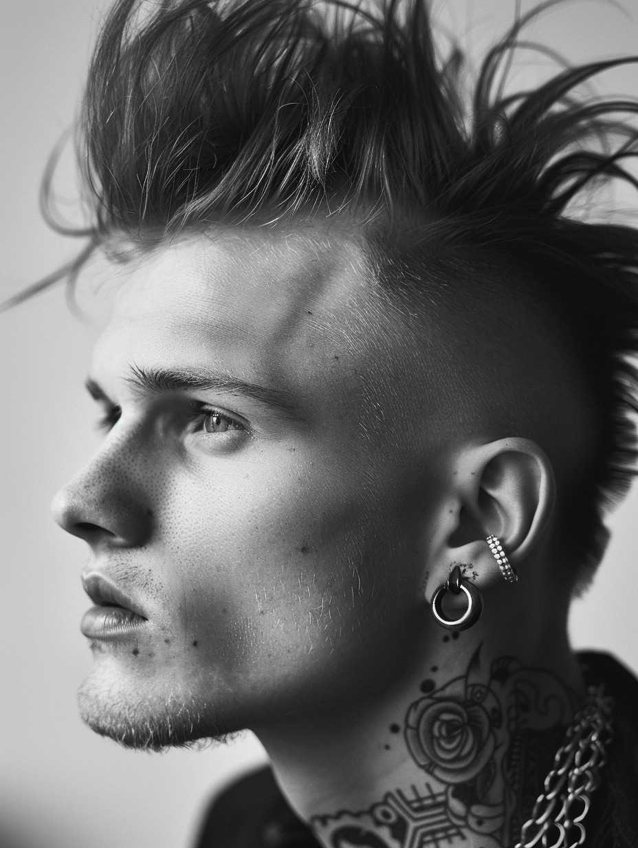 Unveiling 32 Trendsetting Shaved Sides with Long Top Haircut Styles for ...
