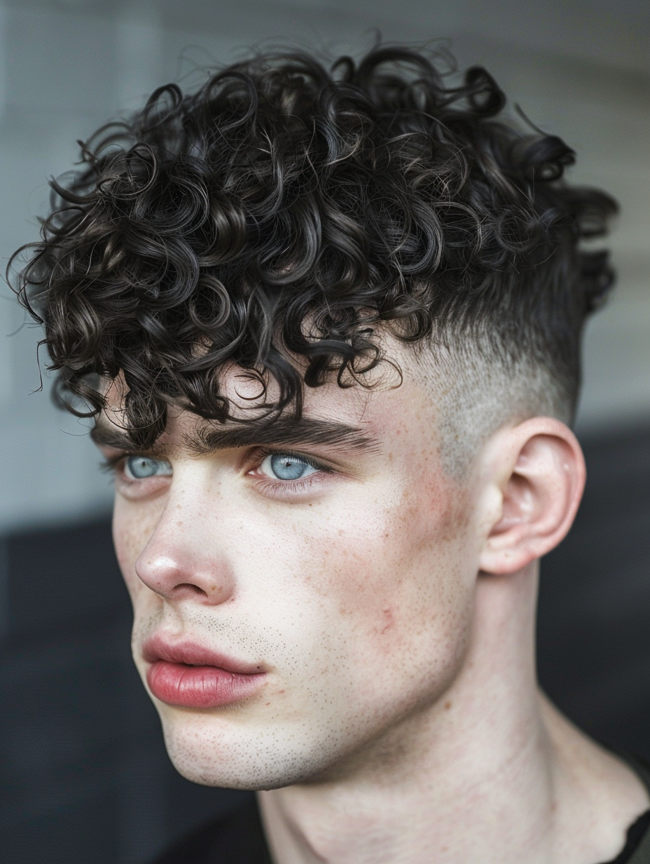 Discover 32 Unique Curly Top with Fade Hairstyles for Men: A Guide to ...