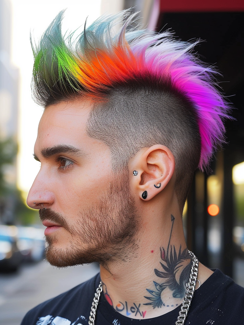 Discover 30 Unique Burst Fade Mohawk Styles for Every Hair Type and ...
