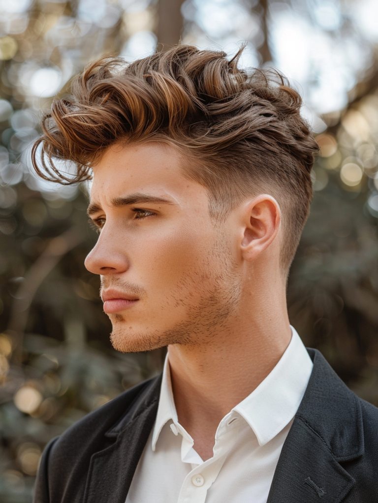 Exploring 29 Stylish Low Taper Fade with Waves for Men Perfect for Any ...