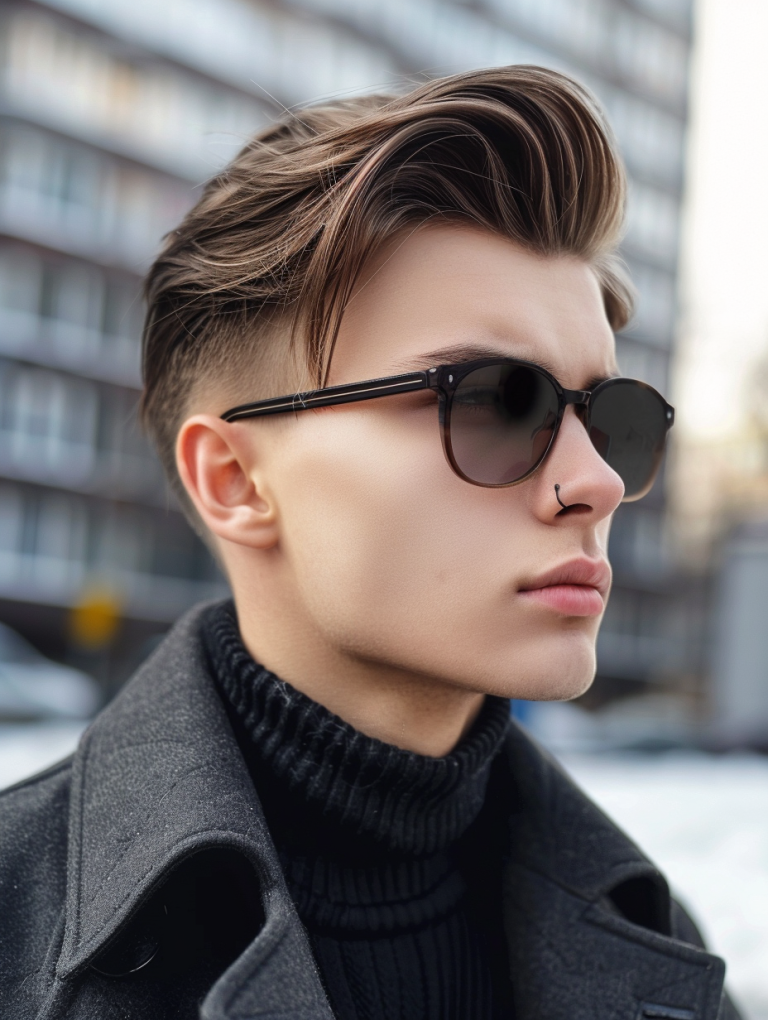 Discover 31 Diverse Side Swept Undercut for Men Styles: From Classic to ...
