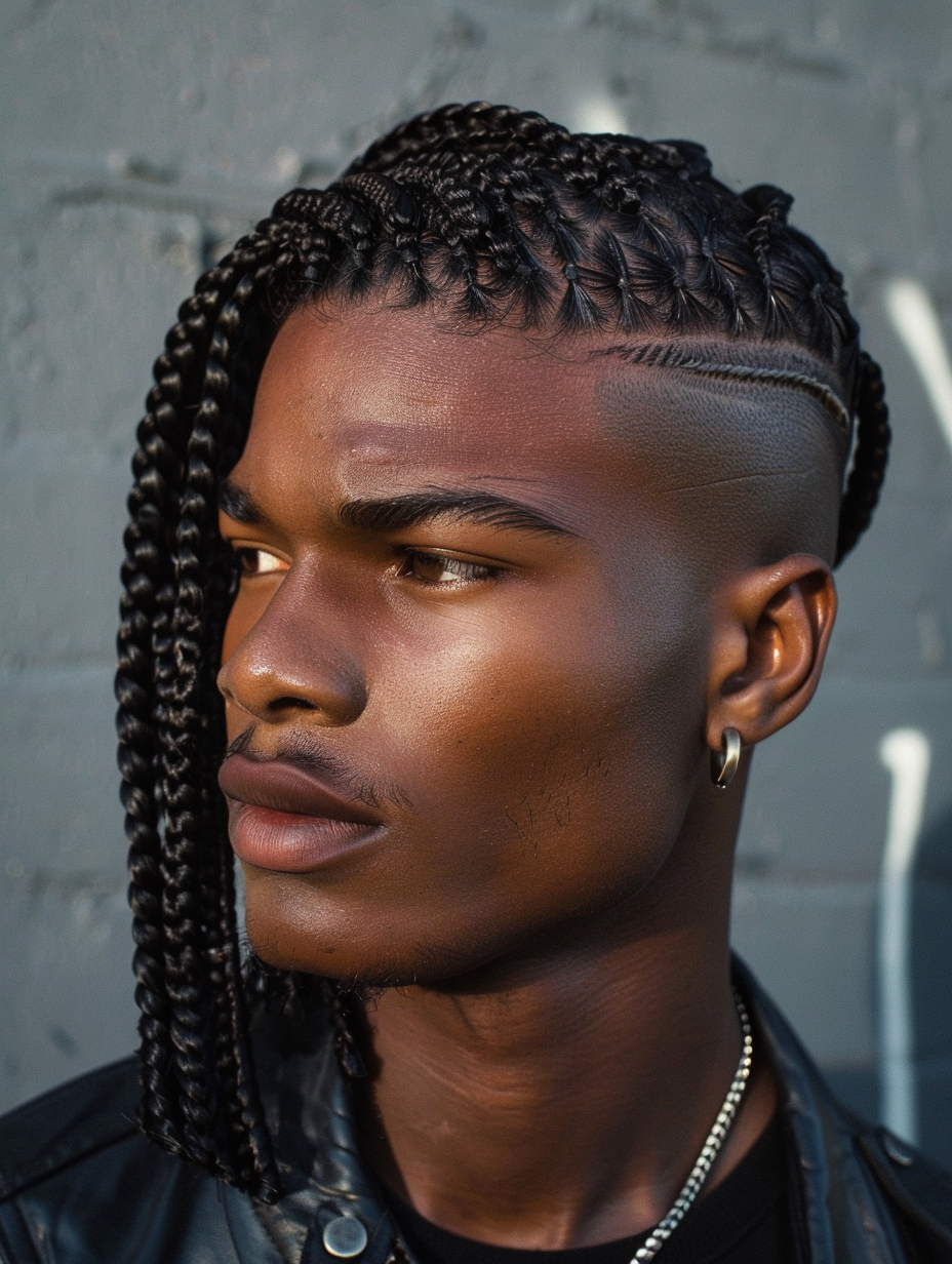 29 Best Undercut with Braids Ideas for Men Including Short Long and Man ...