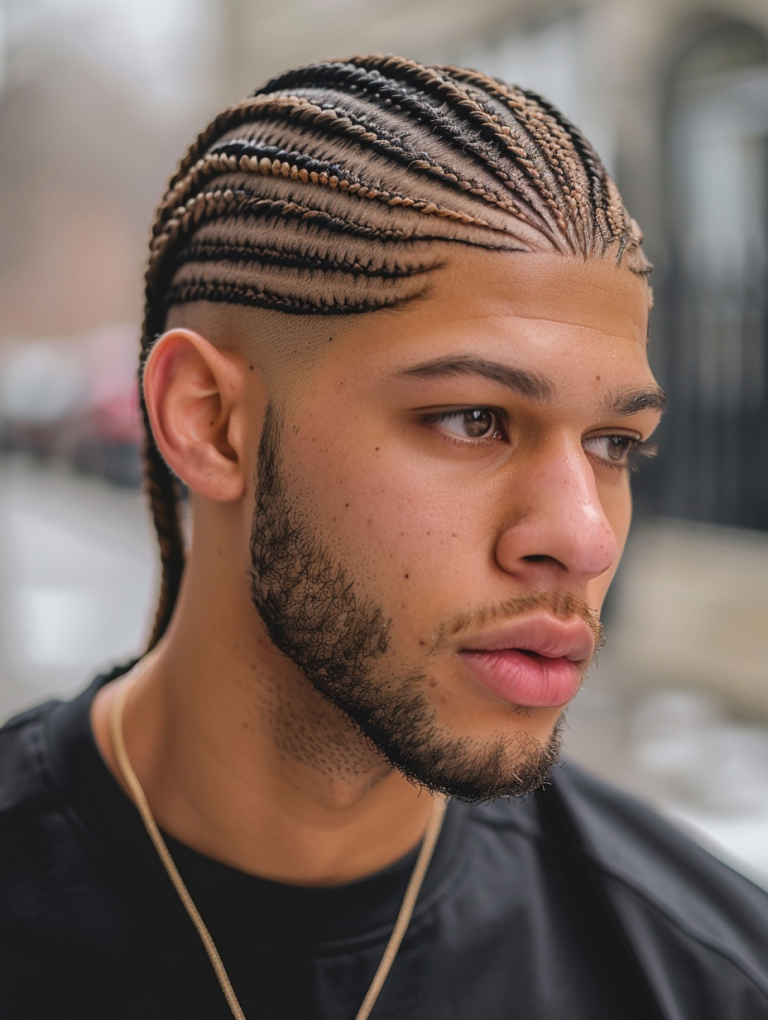 Explore 29 Diverse and Creative Black Men Cornrows Styles for All ...