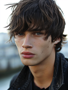 Explore 35 Unique Messy Fringe Haircut Styles for Men with Straight ...