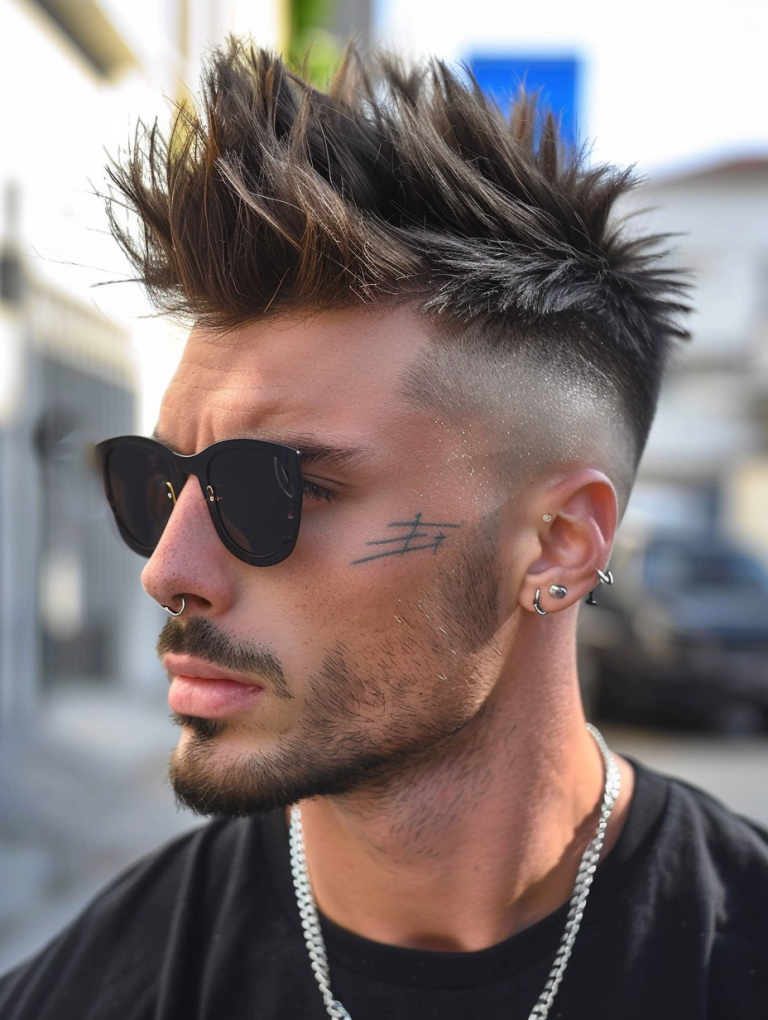 Exploring 30 Dynamic Long Top Short Sides Hairstyles for Diverse ...