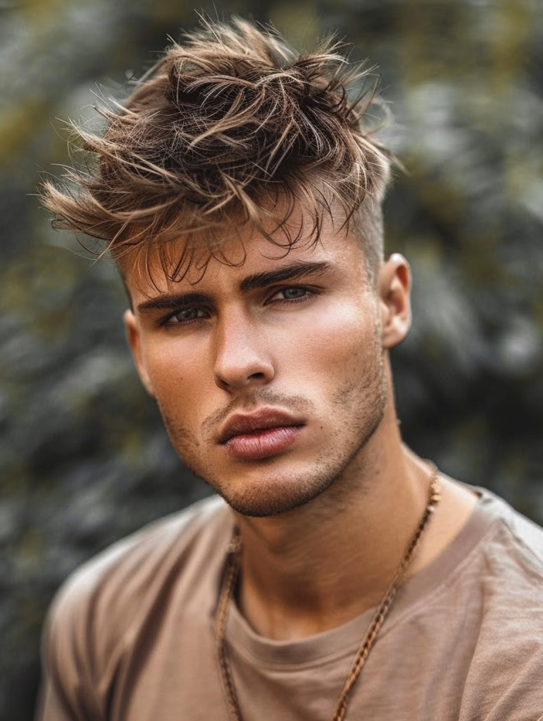 Explore 35 Unique Messy Fringe Haircut Styles for Men with Straight ...