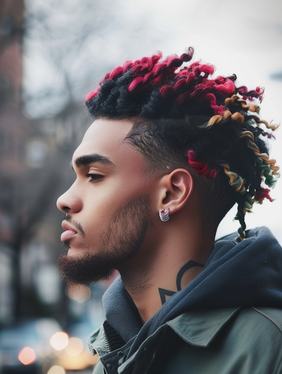 Discover 30 Diverse Twist Hair Men Styles for All Events: Curly, Fade ...