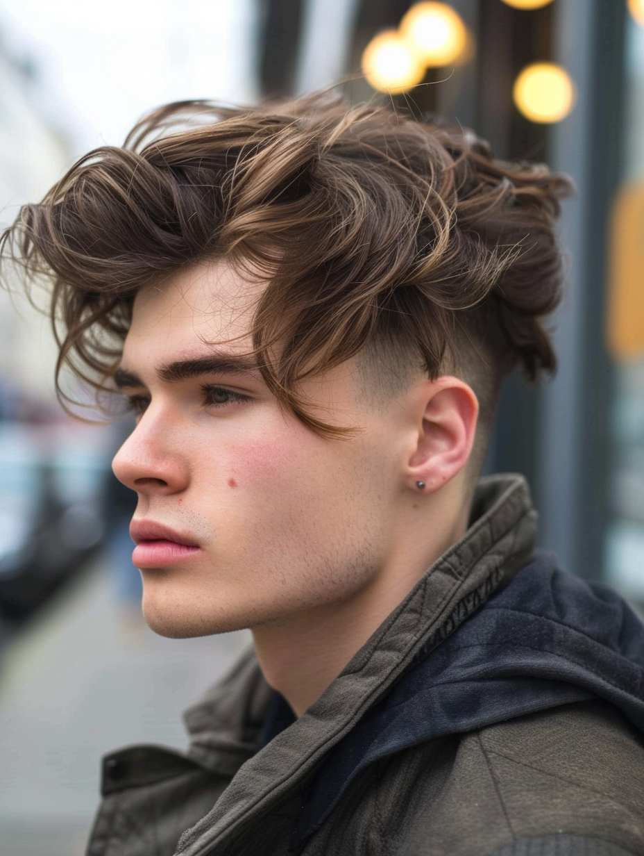 Exploring 27 Disconnected Undercut with Curls Styles for Men with High ...