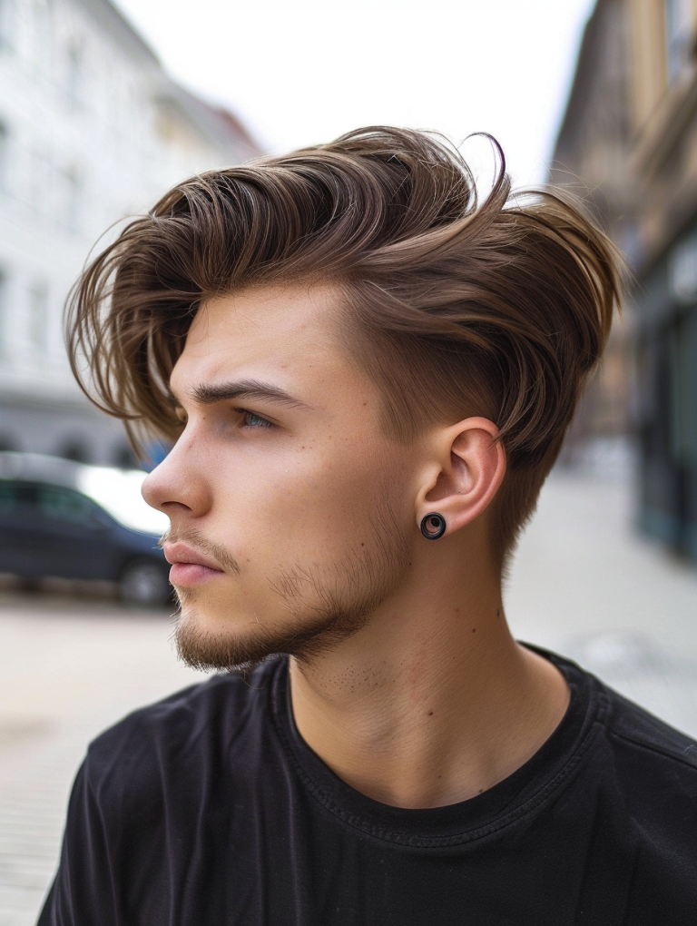 Exploring 27 Disconnected Undercut with Curls Styles for Men with High ...