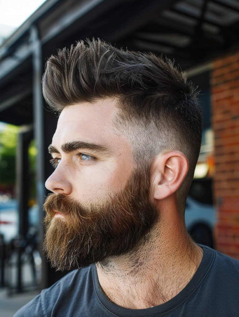 Discover 30 Unique Burst Fade Mohawk Styles for Every Hair Type and ...