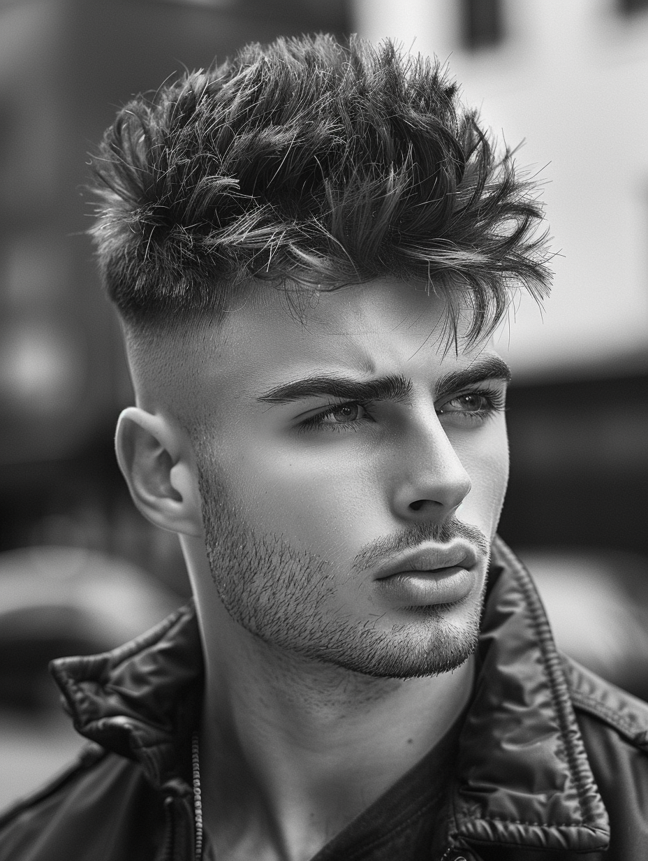 Explore 33 Unique Textured Crop Hair Men Styles with Low Mid High Fades ...
