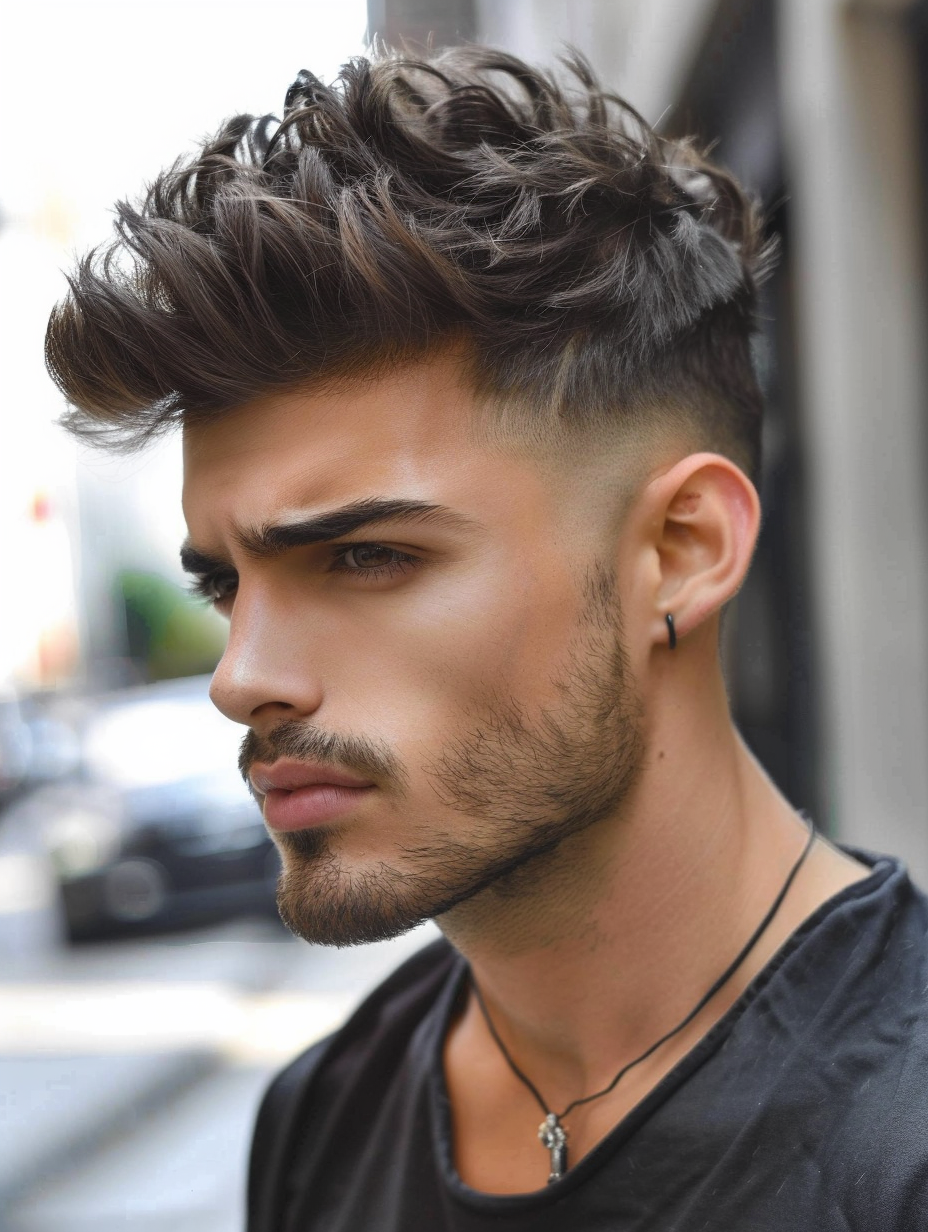 Explore 33 Unique Textured Crop Hair Men Styles with Low Mid High Fades ...